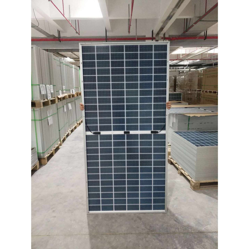 700W 750W Bifacial N-Type Solar Panel with Half Cell and PERC ...